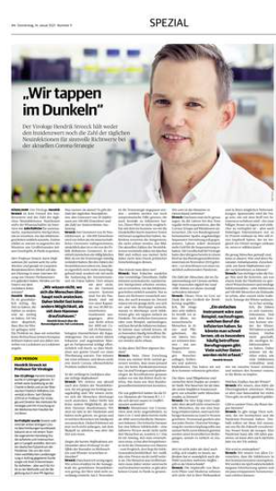 Prof. Streeck gibt zu: Wir tappen im Dunkeln!